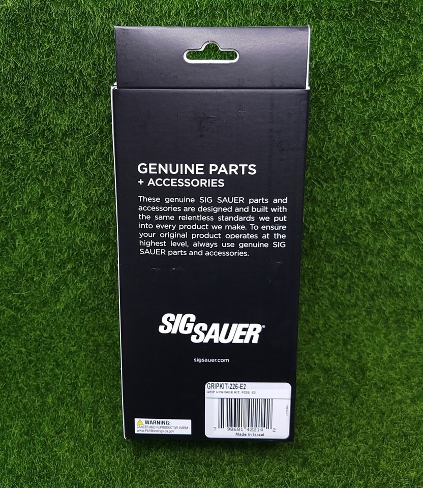 Sig Sauer P226 (DA/SA) E2 Grip Upgrade Kit & Removal Tool - GRIPKIT-226 ...