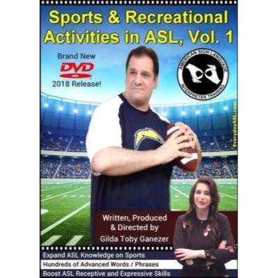 Sports & Recreational Activities in ASL Vol. 1 | eBay