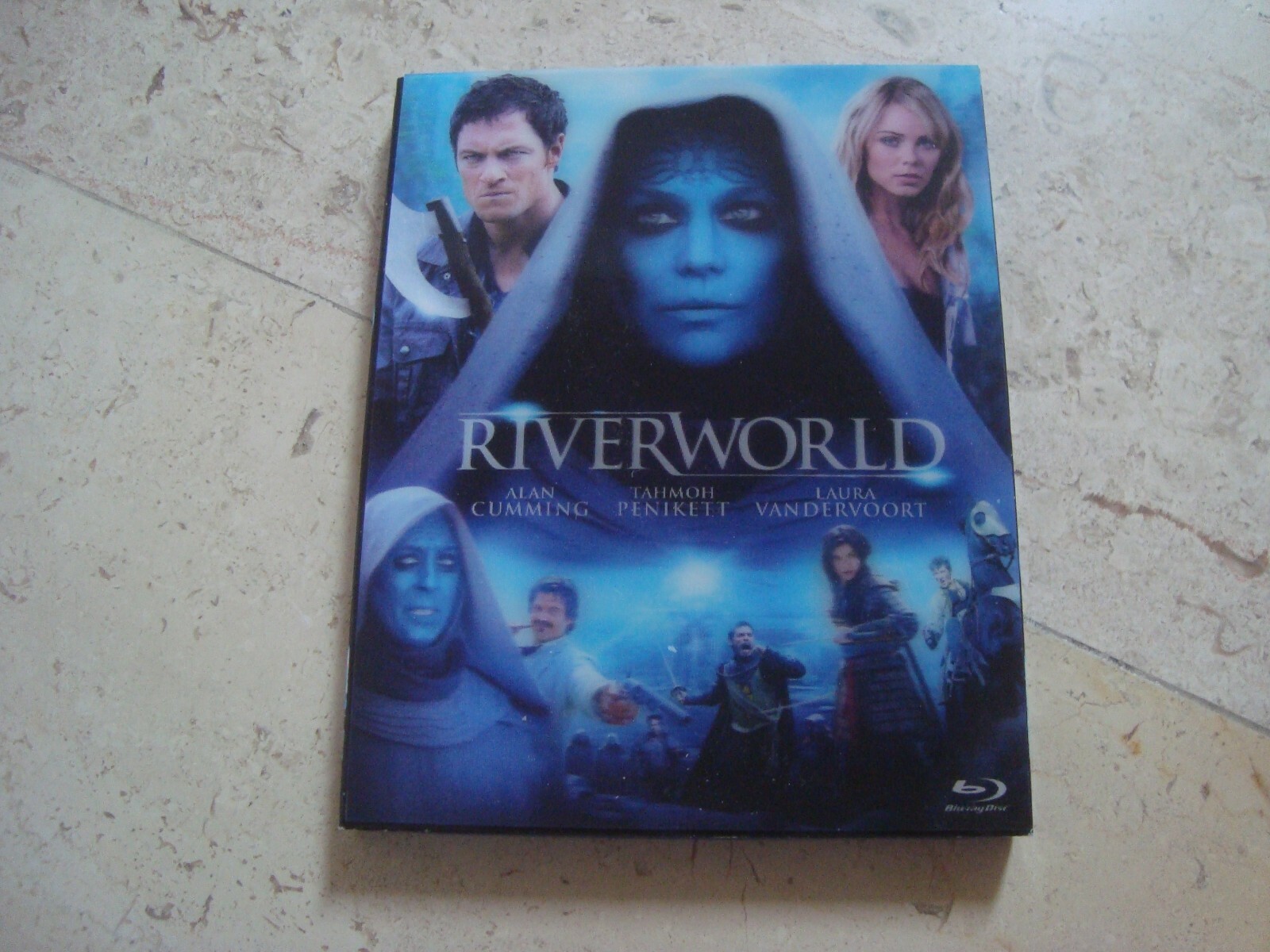 RIVERWORLD rare Blu-Ray in LENTICULAR slipcover Laura Vandervoort Alan ...