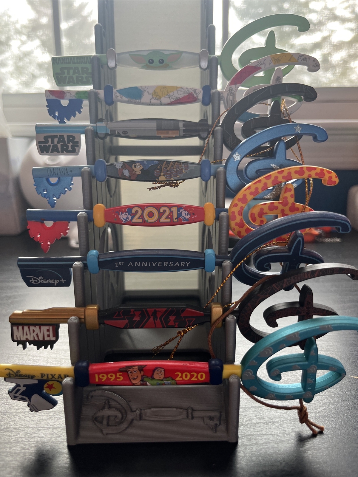 8 Set Of Disney Keys + 3D Printed Disney Key Stand | eBay