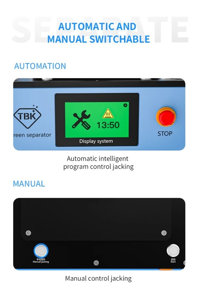 TBK-288 Automatic Intelligent LCD Heating Separator Screen Repair ...