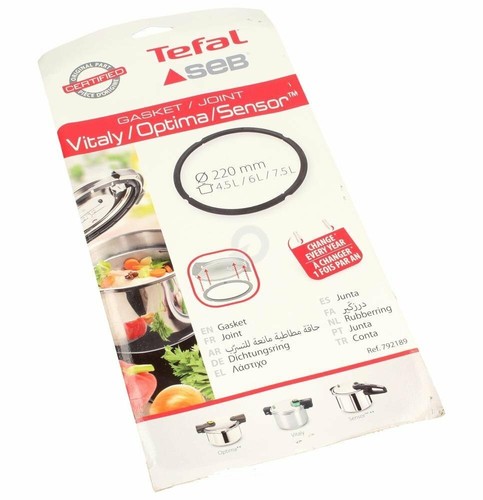 TEFAL PRESSURE COOKER GASKET 792189 VITALY OPTIMA SENSOR KIWSTO | eBay UK
