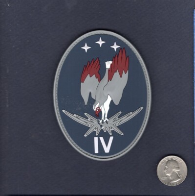 Original 4th ELECTROMAGNETIC WARFARE SQUADRON USSF Space Uniform PVC ...