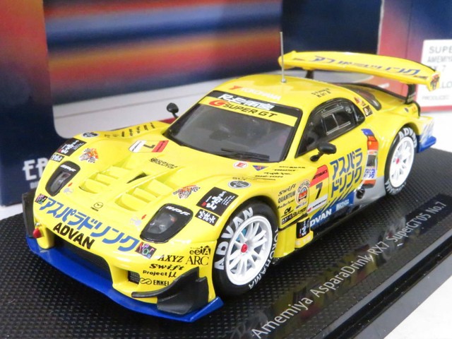 Ebbro 1/43 MAZDA Rx-7 Fd3s Amemiya ASPARADRINK Super Gt300 2005 Japan ...