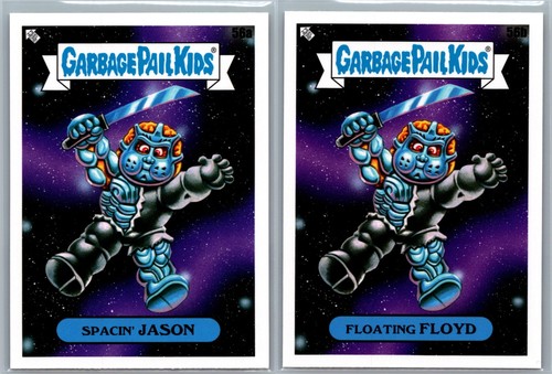 Friday The 13th X Jason Voorhees Space Garbage Pail Kids Horror Spoof 2 ...
