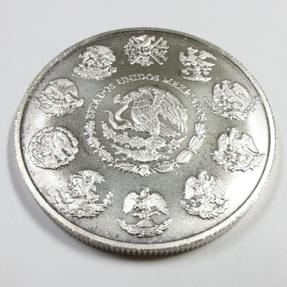 2004 Mo Mexico - Toned 1 oz Silver .999 Libertad Onza Coin #57267C | eBay