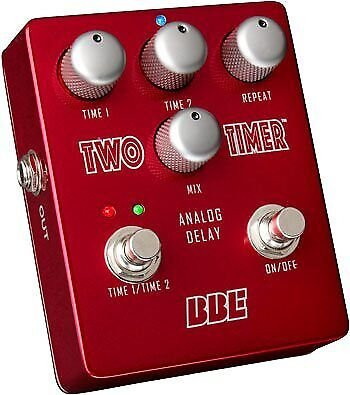BBE Sound Two Timer Dual Mode Analog Delay Guitar Effect Pedal | eBay