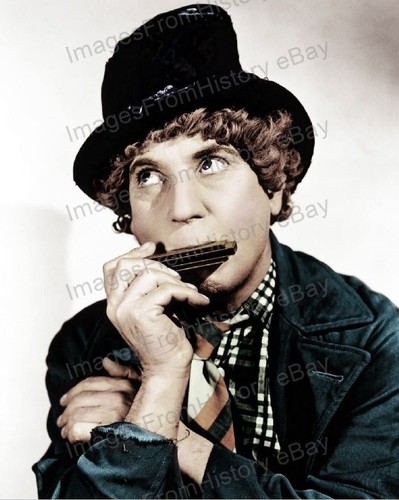 8x10 Print Harpo Marx Colorized Portrait The Marx Brothers #HARM | eBay