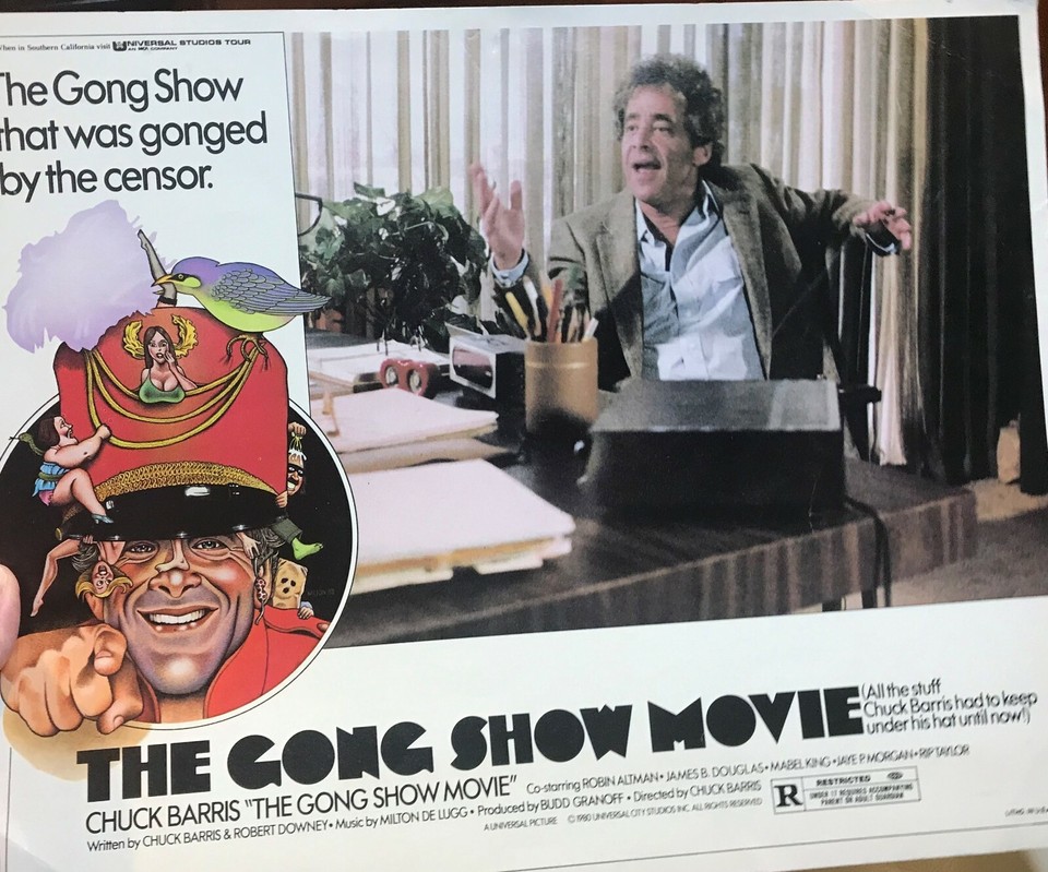 GONG SHOW MOVIE - 1980 - original 11x14 Lobby Card "B" - CHUCK BARRIS ...