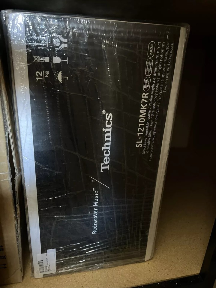 Technics SL-1210MK7R 1200 Red Bull BC One Turntable Limited Edition ...