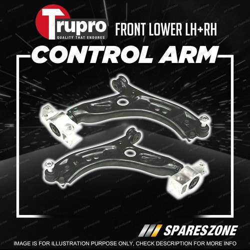 Pair Trupro Front Lower Control Arms for Volkswagen Passat B6 B7 Tiguan ...