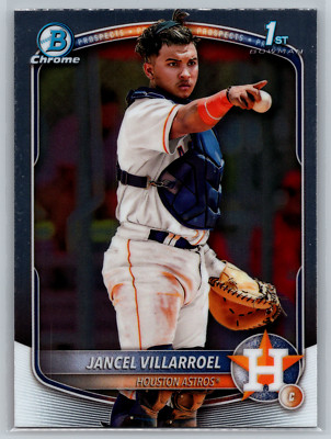 Jancel Villarroel 2025 Bowman Chrome Prospects 1st BCP-26 Houston ...