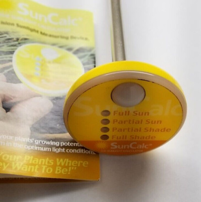 Suncalc ~ Sunlight Calculator Garden Yard Plant Sun Measuring Device | eBay