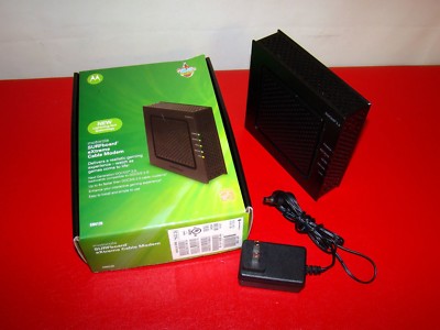Motorola SB6120 SURFboard DOCSIS 3.0 eXtreme Broadband Cable Modem ...