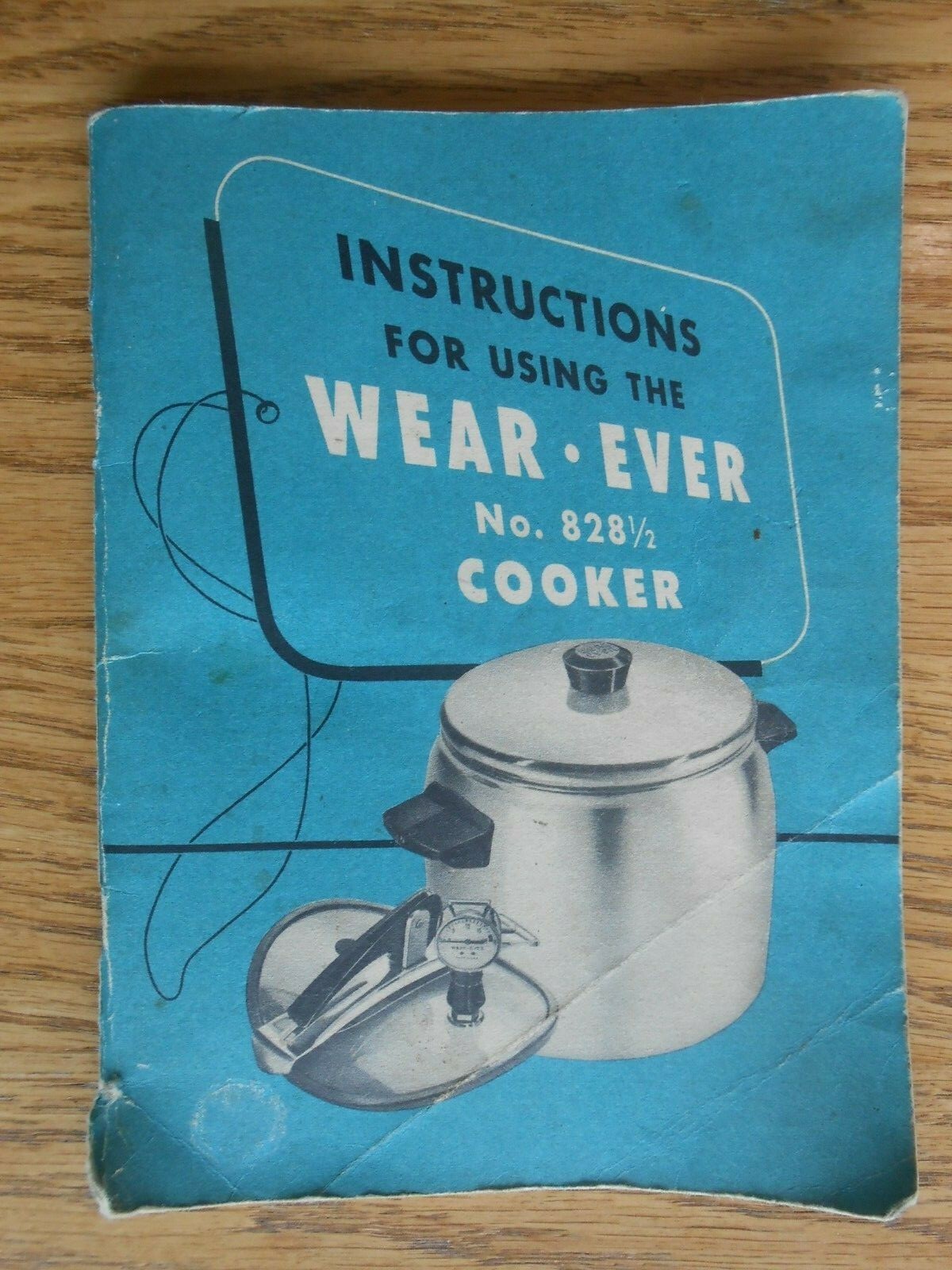 WEAR EVER Pressure cooker complete fail safe lid 828 1/2 Steamer ...