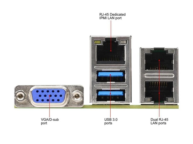 ASRock Rack X299 Wsi/ipmi Mini ITX Server Motherboard Single Socket R4 ...