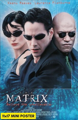 The Matrix (1999) Movie Poster 11x17 Sci-fi Keanu | eBay