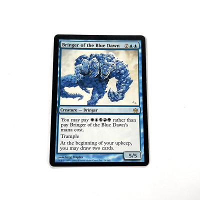 Bringer Of The Blue Dawn MTG Fifth Dawn Magic The Gathering Blue Rare ...