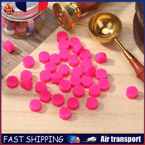 100pcs Vintage Wax Seal Stamp Tablet Pill Beads for Envelope Wedding (H ...