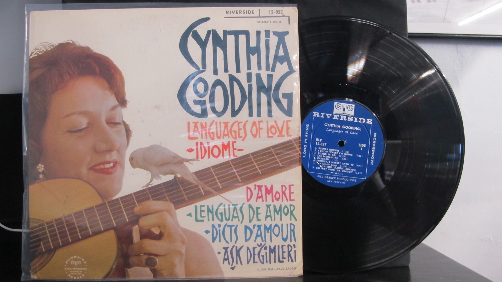 CYNTHIA GOODING, LANGUAGES OF LOVE - RIVERSIDE LP 12-827 | eBay