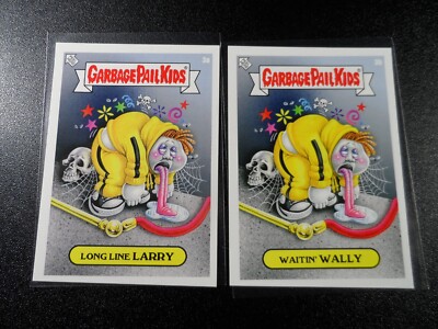 Complexcon 2021 Long Line Larry & Waitin' Wally 2 Card Set Garbage Pail ...