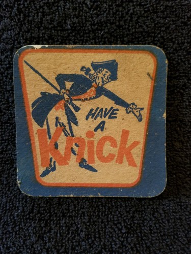 Vintage Knickerbocker Beer Coaster | eBay