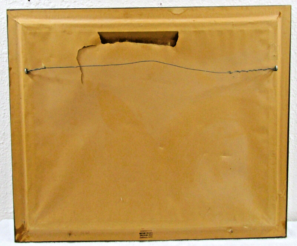 Alfred Birdsey Bermuda Signed Oil Painting Town, Bridge, Sailboats ...