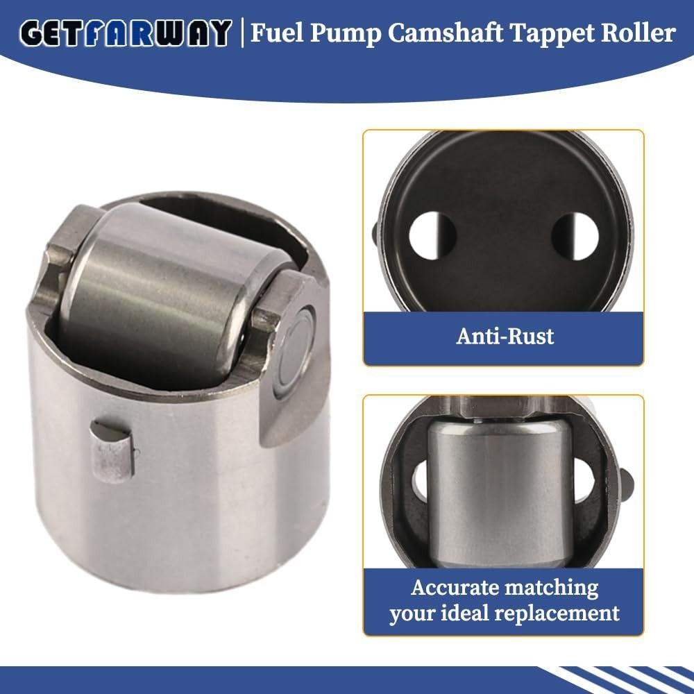 1pc Silver 35325-2G700 29x26mm (1.14x1.02in) Camshaft Tappet Roller or ...