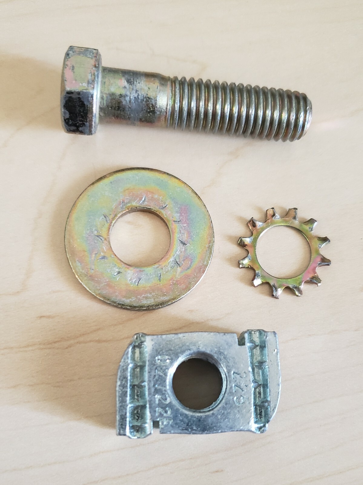 B-Line N225 - 1/2"-13 Channel Nut w/o Spring - Includes Hardware - Lot ...
