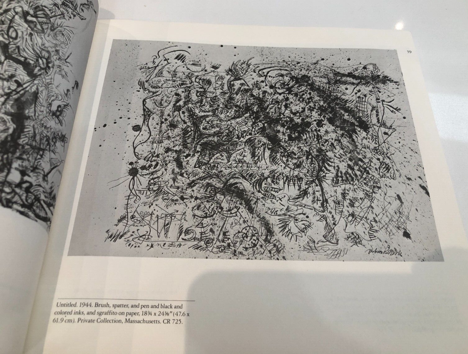 JACKSON POLLOCK, ‘DRAWING INTO PAINTING’ Exhibition Catalogue 1980. | eBay