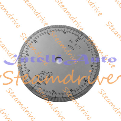 New Dial disc 360 degrees outer diameter 90 inner diameter 8 thickness ...