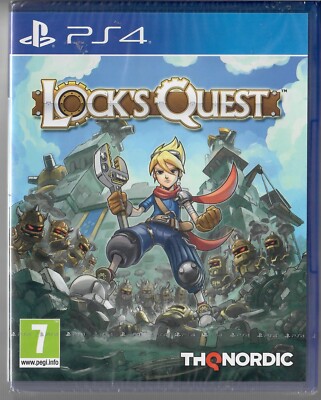 Lock's Quest Sony PlayStation 4 PS4 RPG Role Playing Game NEW & SEALED ...