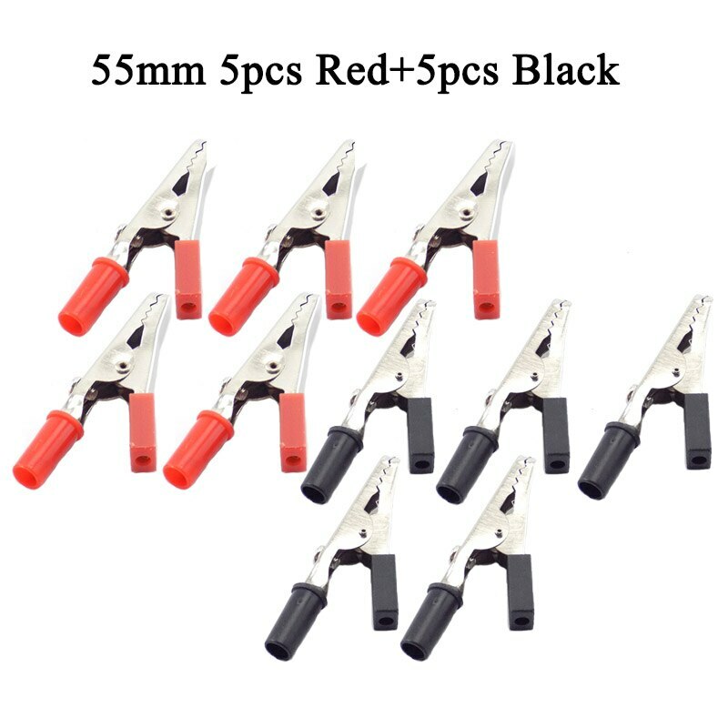 5A/30A/50A/100A Car Alligator Clips Battery Clamps Crocodile Clip ...