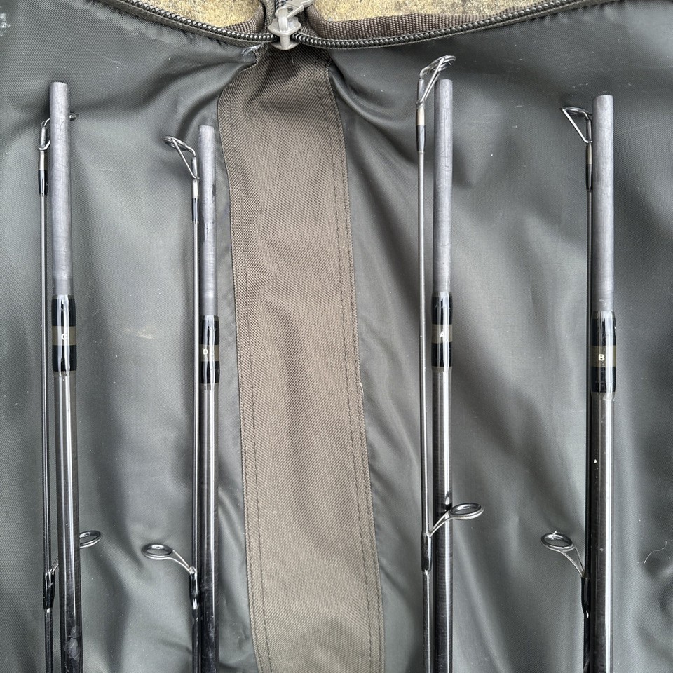 4 Harrison Ballista Slims, 12ft 3lb Carp Rods, Built By Alan Young With ...