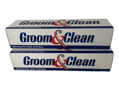 Groom & Clean Greaseless Hair Control 4.5 Oz New with Box Qty 2 | eBay