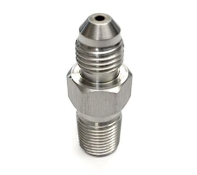 Garrett Oil Inlet Restrictor Fitting -4AN Male Flare 0.065" Port T3 T4 ...
