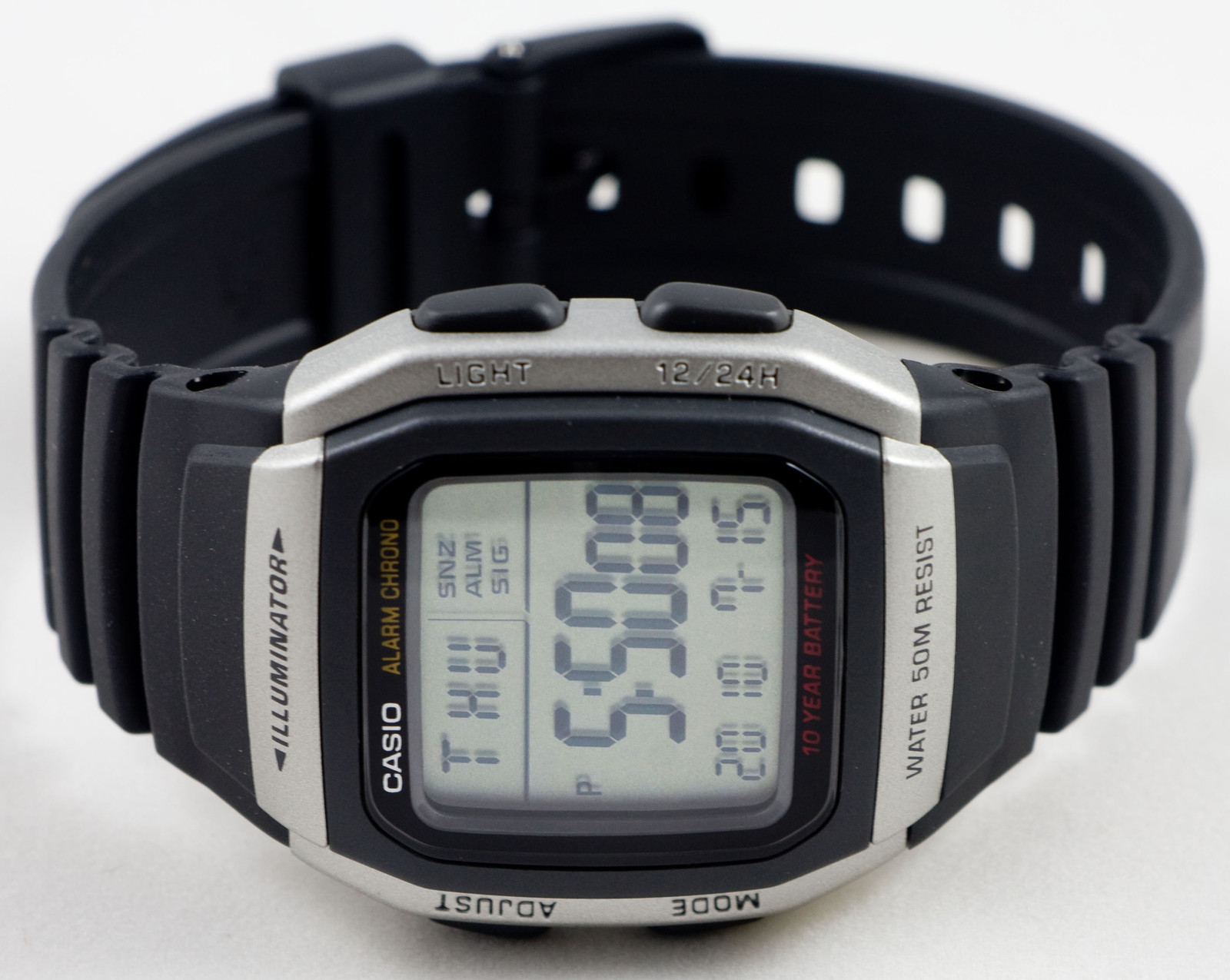 Casio W-96H-1AV Men's Digital Watch Multifunction Sport 10 Year Battery ...