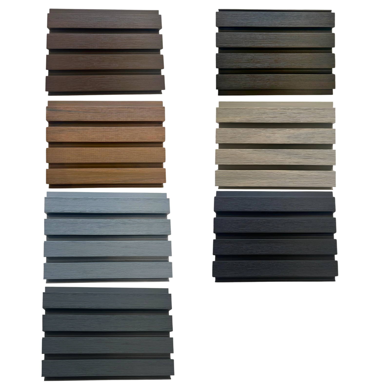 Co extrusion - Square Slatted Composite Cladding - 2.5m length | eBay