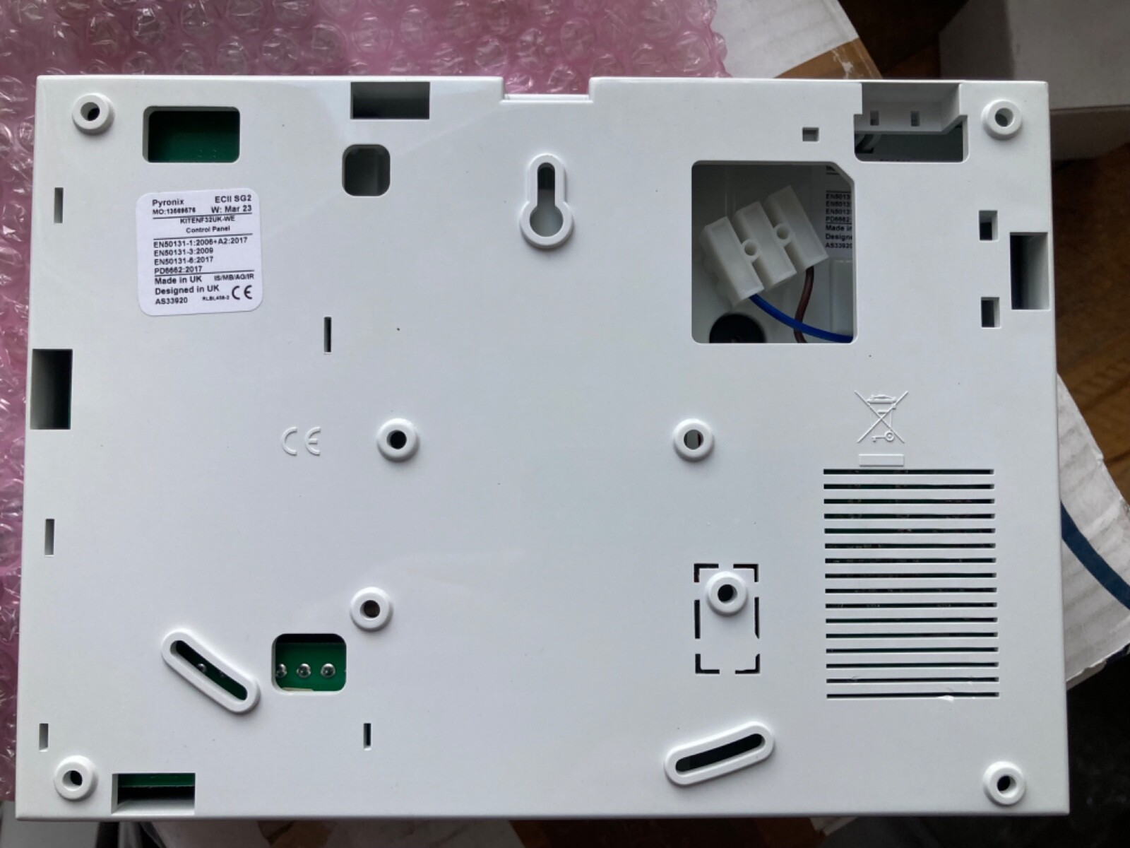 Pyronix Enforcer Control Panel V10 Version Dual Frequency Wireless ...