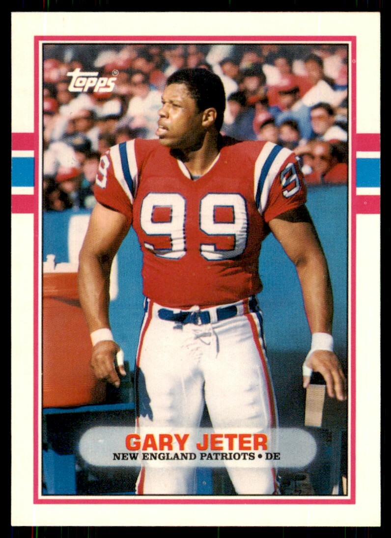 1989 Topps Traded Gary Jeter New England Patriots #17T | eBay