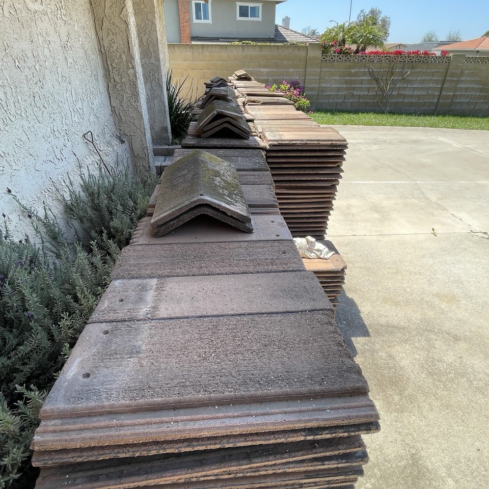 Monier Roof Tile Tiles Reclaimed Concrete Repair Roofing LOCAL PICKUP ...