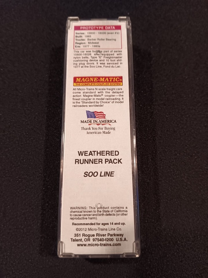 Mirco-Trains - Weathered Runner Pack, SOO Line - 2012 - New | eBay