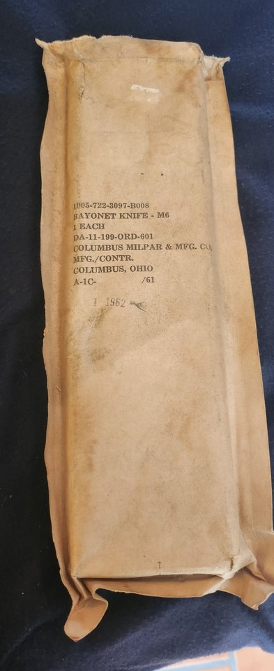 US Military Issue MILPAR M6 Rifle Knife | eBay