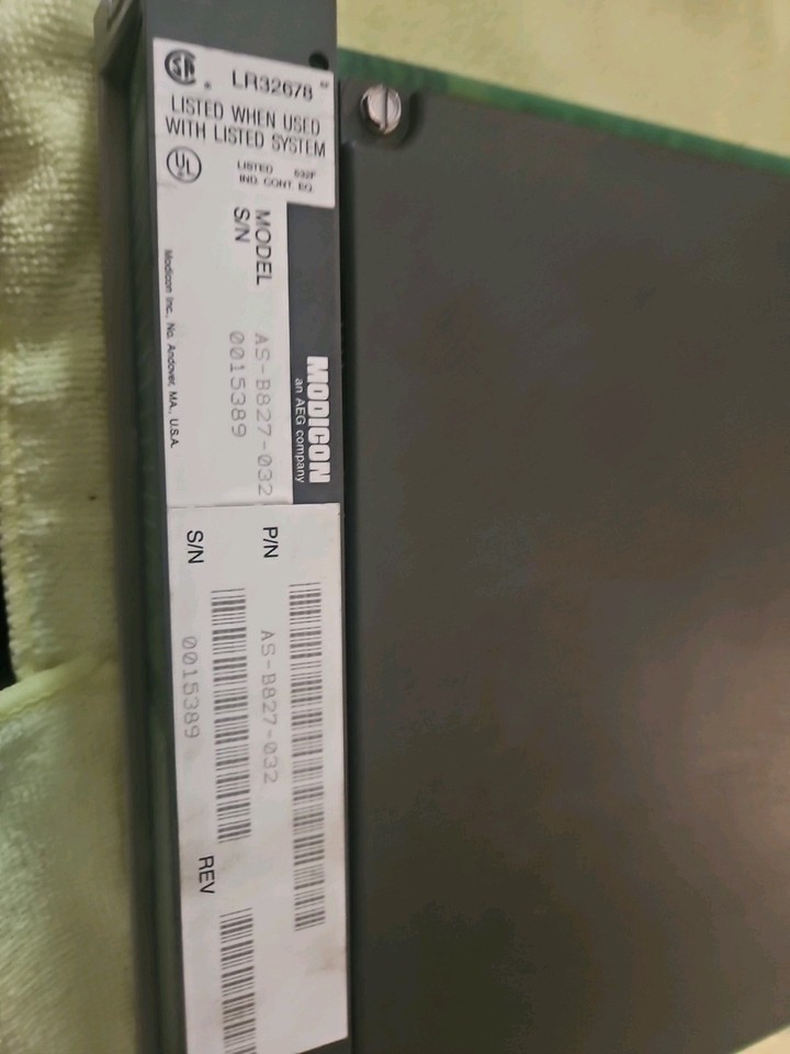 AEG Modicon 24VDC Input Module AS-B827-032 | eBay