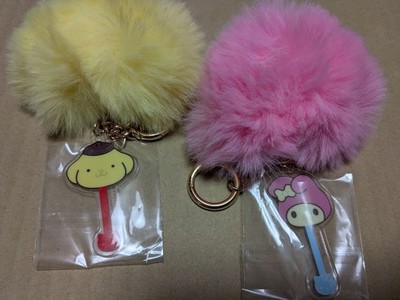 Sanrio Chocolate Fuwa Fuwu Charm Pompompurin My Melody Amusement Prize ...