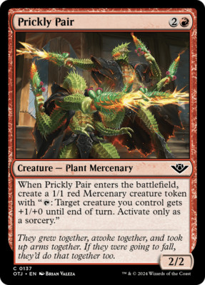 x1 Prickly Pair OTJ MTG 137 COMMON M/NM 1x | eBay
