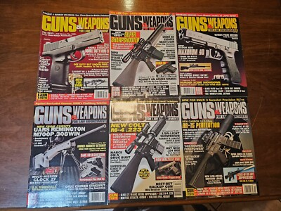 Vintage 1996-1998 Guns & Weapons Magazines- Lot of 6 | eBay