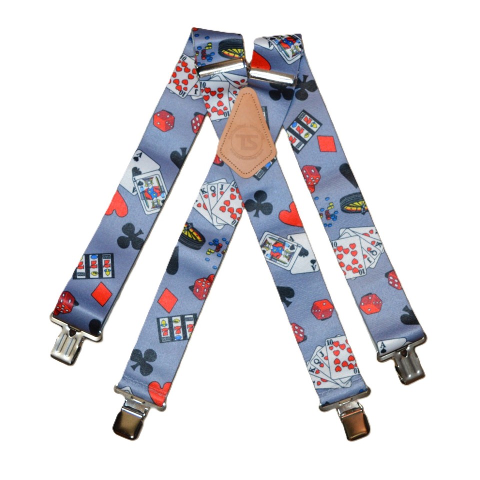 Men's Work Trouser Braces 2" Wide Heavy 50+ Designs - One Size Fits All ...