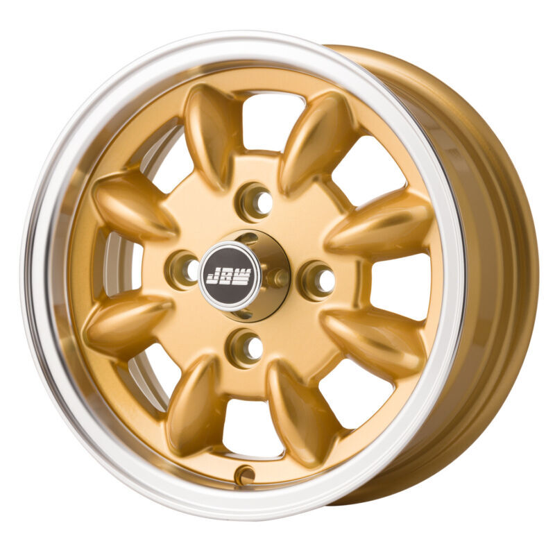 5"x12" JBW Minilight Gold/HL Wheels Classic Fiat 4x98 Set of 4 | eBay UK