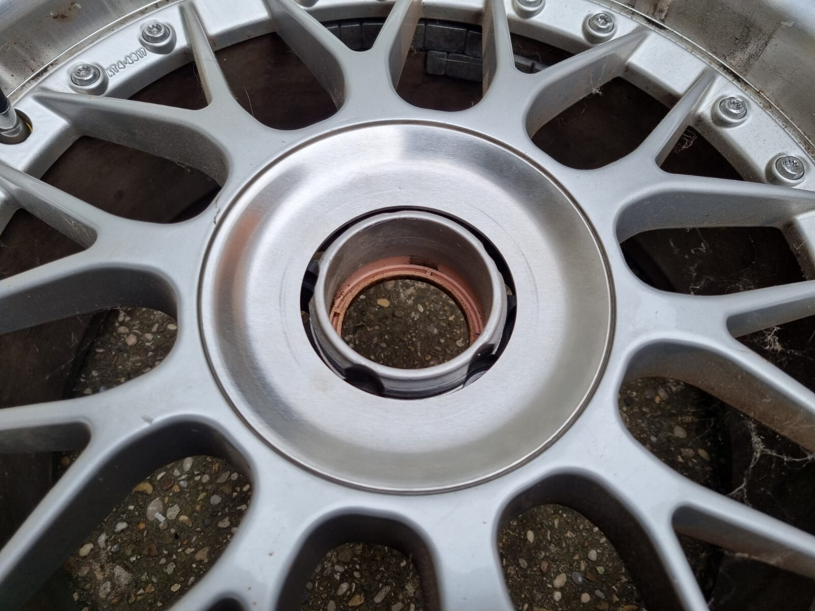 Keskin KT4 Wheel center cap aluminum plate cover BMW WV Audi KT hubcap ...